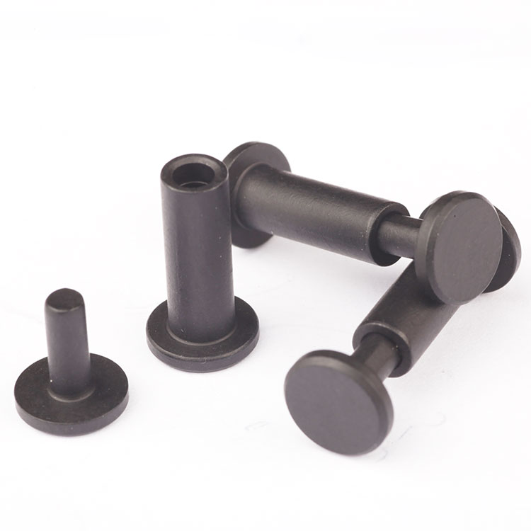 Book Screw, M4 Flat Head Carbon Steel Chicago Screw