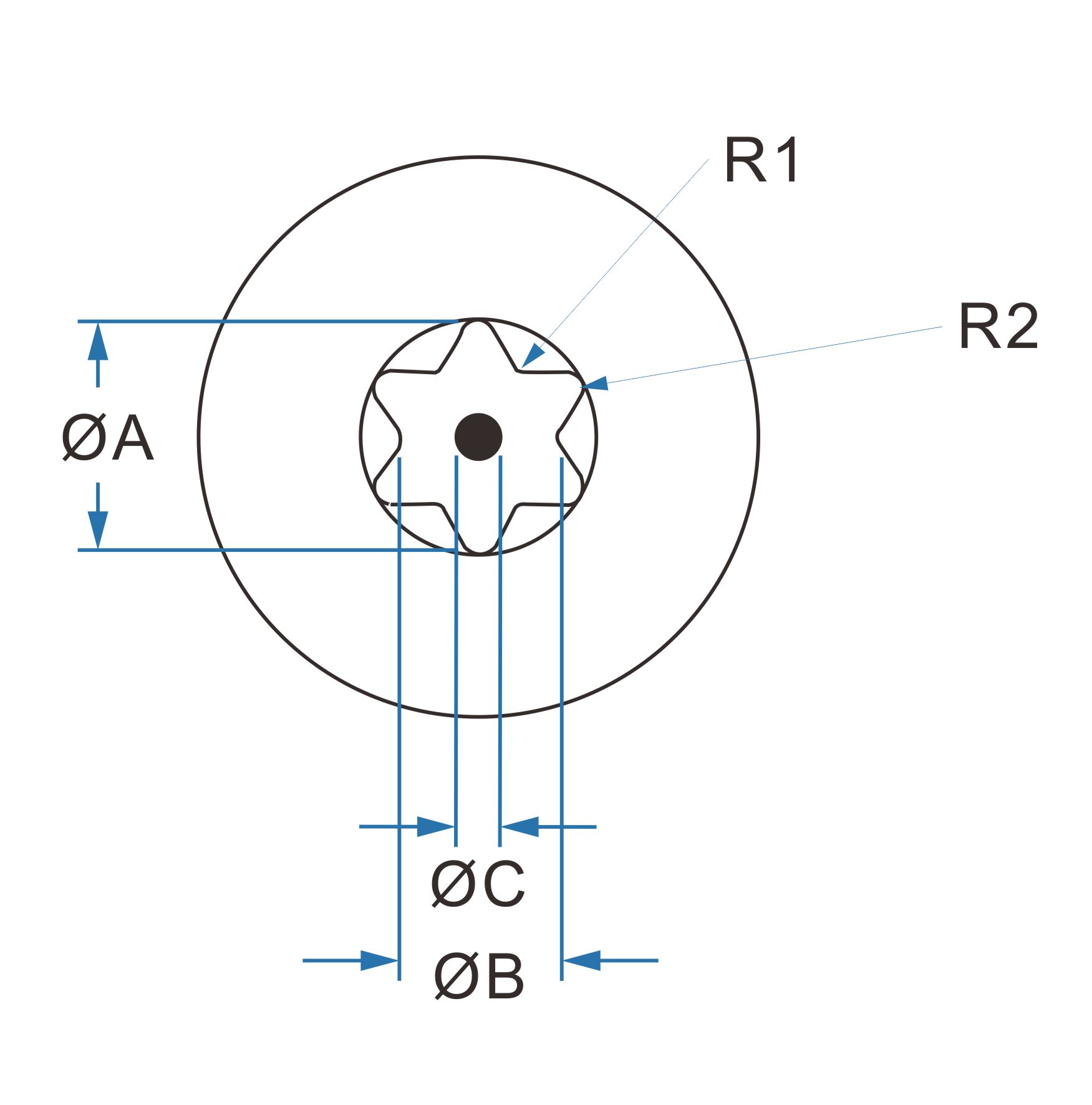 Torx Screw Sizes Chart At William Wooden Blog