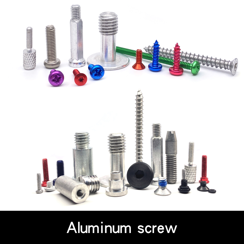 aluminum screw manufacturer factory | custom screw manufacturer