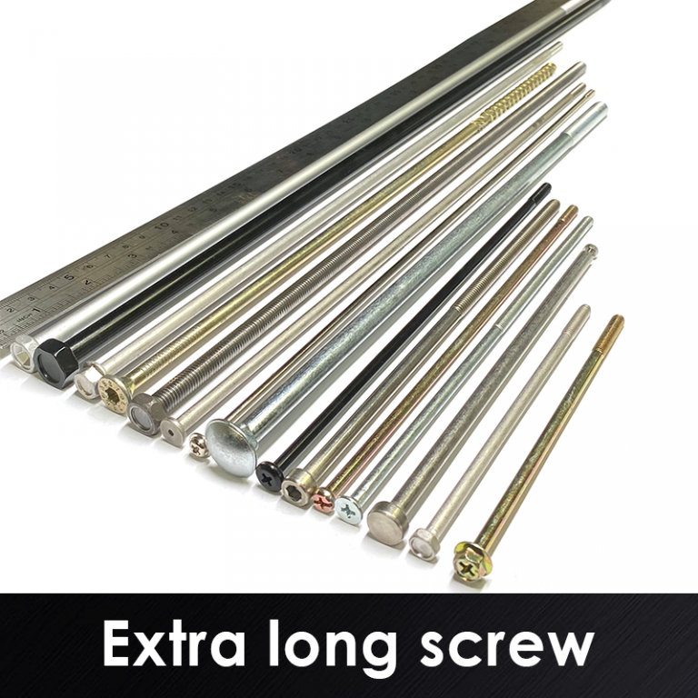 Long Screws, 50mm - 1990mm Extra Long Screws