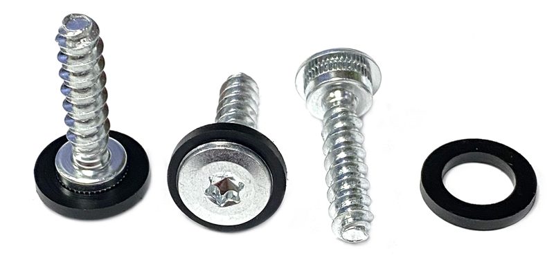 Shoulder torx head high low screws for plastic