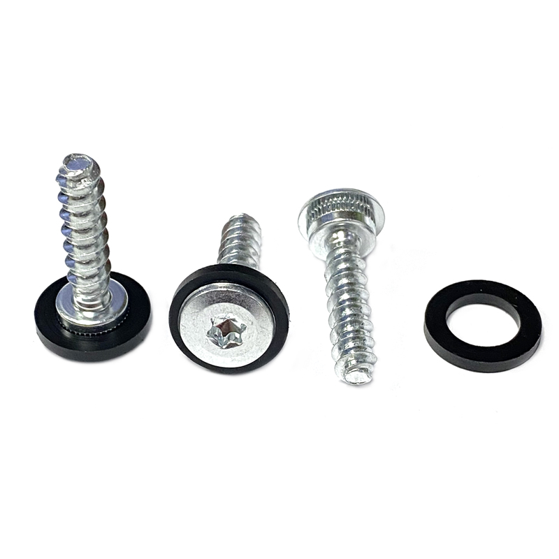 Shoulder torx head high low screws for plastic