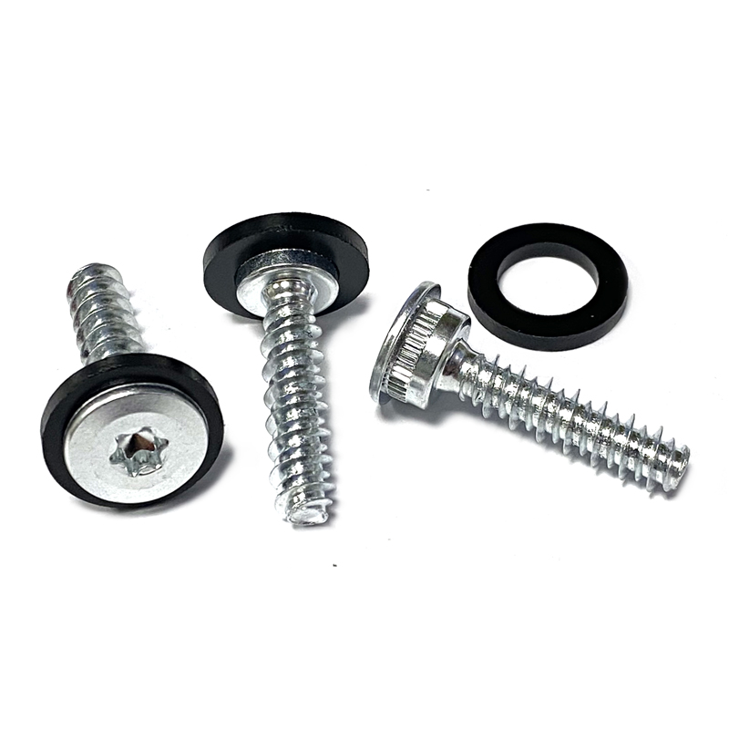 Shoulder torx head high low screws for plastic